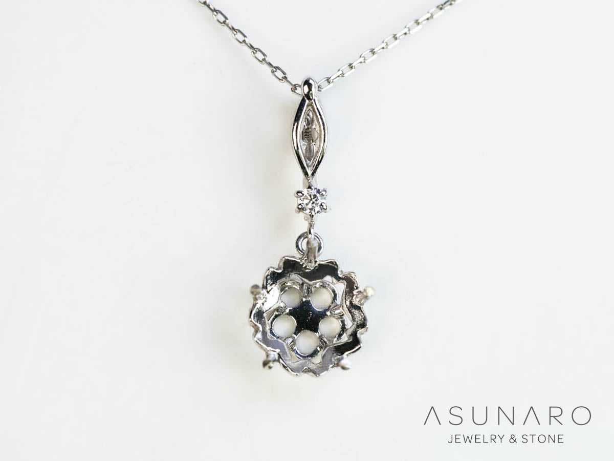 【お仕立て用】空枠番号：S311A ペンダントトップ枠【オーダージュエリー用】 – ASUNARO STONE