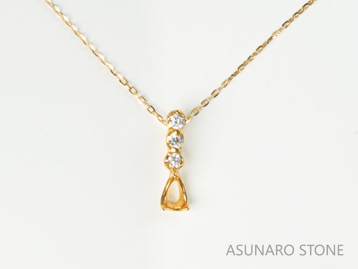 【お仕立て用】空枠番号：4957I ペンダントトップ枠【オーダージュエリー用】 – ASUNARO STONE